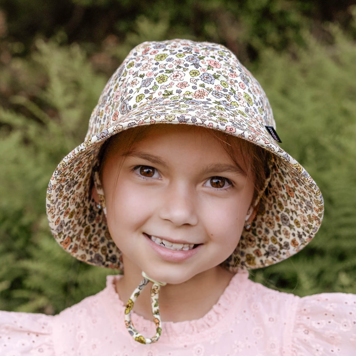 Ponytail Bucket Sun Hat Floret – Everythings Rosie
